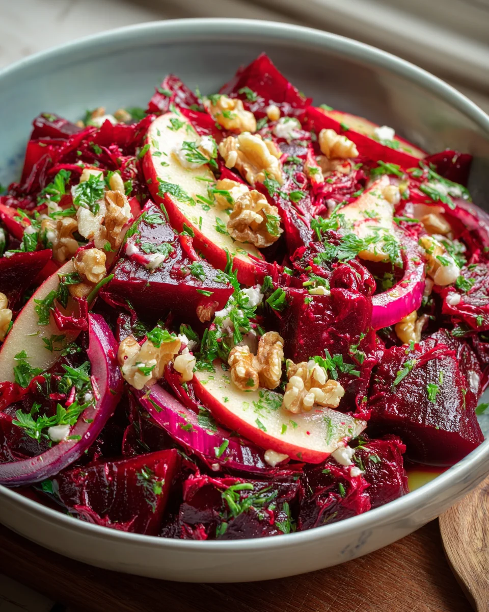 Einfach leckerer Rote Bete Salat – Gesund und schnell zubereitet ...